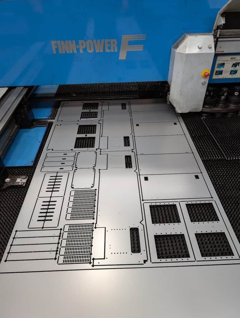 CNC Turret Punching Sheet Metal Perth | Acorn Metal Products